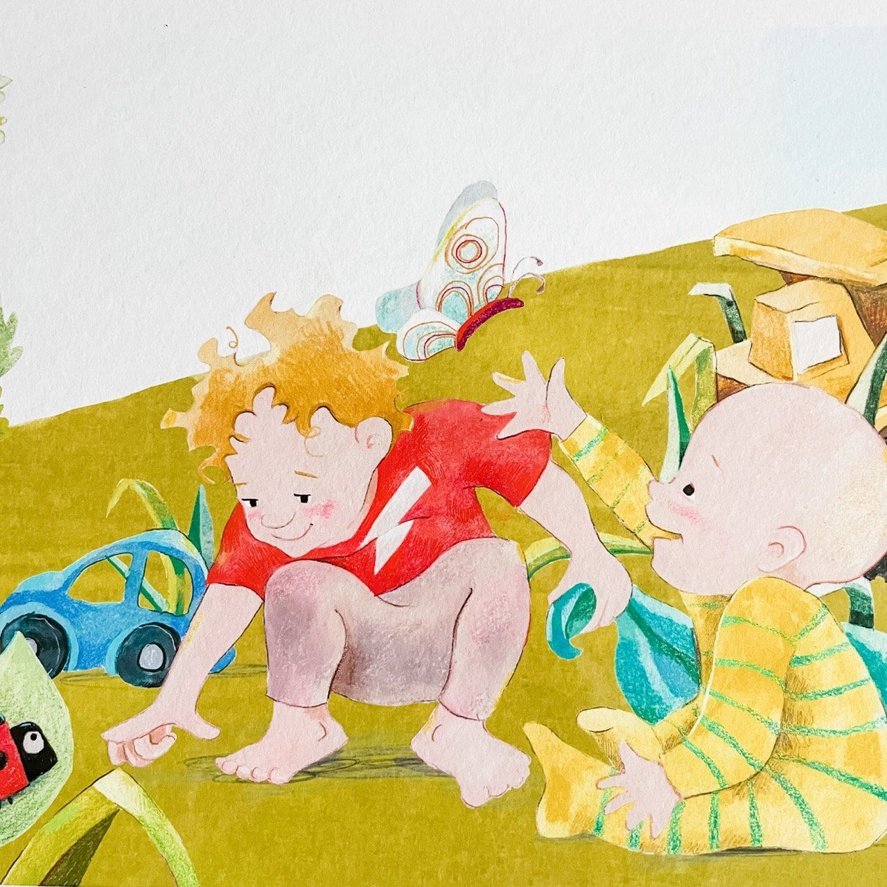'Backyard Fun' art print – Ruth de Vos: Art